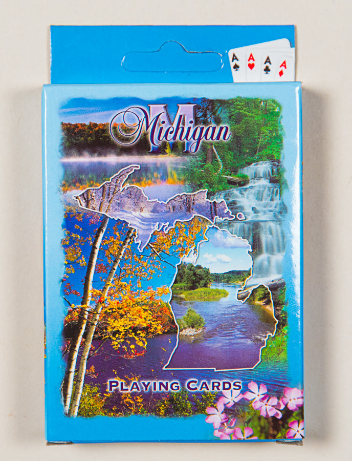 Playing Cards - Michigan Blue Theme -24172 – Penrod/Hiawatha